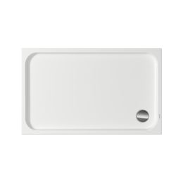 Duravit Rechteck-Duschwanne D-Code 130x80x8,5cm, wei&szlig; (720256000000000)