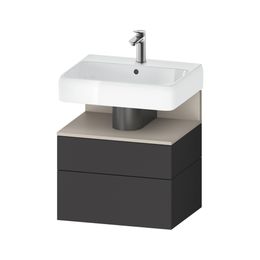 Duravit Waschtischunterschrank Qatego 59x47x59cm, T m/Gr m, 1 Kast, m Nischenb (QA4393091490010)