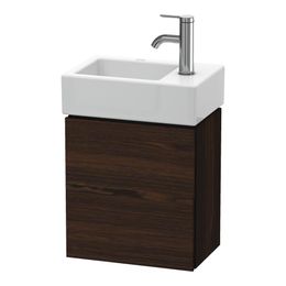 Duravit Waschtischunterschrank L-Cube 36,4x24,1x40cm, wd, T&uuml;r re, Nussb geb. (LC6293R6969)