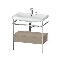 Duravit M&ouml;belwaschtisch-Kombi Happy D.2 Plus 77,5x49cm, 2 HL, lei, m Kons, 1 Lad (HP4842E7575)