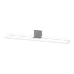 Duravit Spiegel-Ablage Sivida 85x65x3,6cm, Wei&szlig; Matt, montiert, chrom (SV7432010180000)