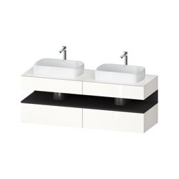 Duravit Waschtischunterschrank Qatego 160x55x60cm, gra m/we g, Pl, B bs, B (QA4779080220010)