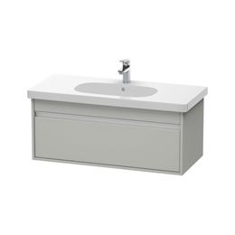 Duravit Waschtischunterschrank Ketho 100x45,5cm, betongr m, 1 Ausz., wandh&auml;ngend (KT666800707)