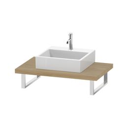 Duravit Konsole DuraStyle f AWT, 1 Ausschn, St&auml;rke 4.5cm, Ei Nat (DS102C03030)