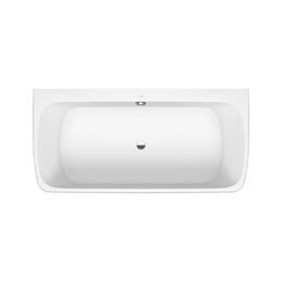 Duravit Badewanne Qatego 180x87cm, Vorwand, 2 R&uuml;ckenschr&auml;ge, wei&szlig; (700615000000000)