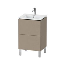 Duravit Waschtischunterschrank L-Cube 52x42,1x70,4cm, 2 Ausz., stehend, leinen (LC667107575)