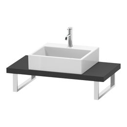 Duravit Konsole DuraStyle Compact 80-200x48cm, 1 AS, St&auml;r 4.5cm, graph ma (DS100C04949)