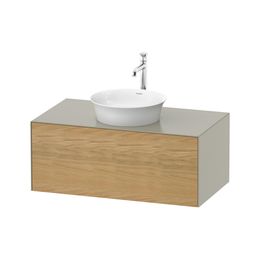 Duravit Waschtischunterschrank White Tulip 100x55cm, E N m/tau m, 1 AZ, 1 Pl, wandh&auml;ngend (WT49760H560)