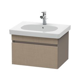 Duravit Waschtischunterschrank DuraStyle 60x45,3cm, leinen/bas ma, 1 Ausz., wandh&auml;ngend (DS638307543)