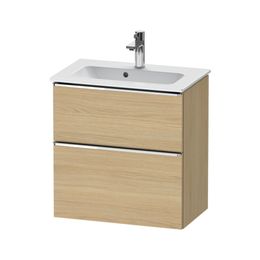 Duravit Waschtischunterschrank D-Neo Compact 61x37,2, ch/Ei N, 1 Kast, 1 Ausz., wandh&auml;ngend (DE4368010300000)