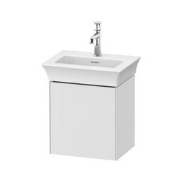 Duravit Waschtischunterschrank White Tulip 38,4x29,8cm, 1 T&uuml;r, Anschl re, we. hgl (WT4240R8585)