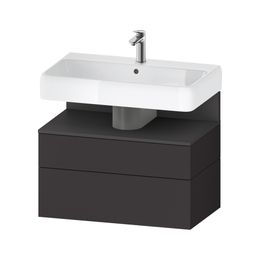 Duravit Waschtischunterschrank Qatego 79x47x59cm, gra m/Gr m, 1 Kast, m B (QA4394049800010)