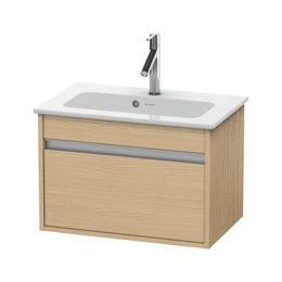 Duravit Waschtischunterschrank Ketho Compact 60x38,5cm, Ei Nat, 1 Auszug, wandh&auml;ngend (KT642203030)