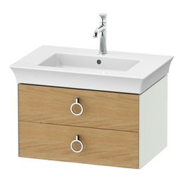 Duravit Waschtischunterschrank o. ES White Tulip 41x68,4x45,8cm, 2 SBK, E N w s-matt (WT43510H5360010)