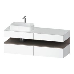 Duravit Waschtischunterschrank Qatego 160x55x60cm, ba m/we m, Pl, Beck. li (QA4777043180000)