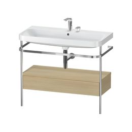 Duravit M&ouml;belwaschtisch-Kombi Happy D.2 Plus 97,5x49cm, 2 HL, Me E, m Kons, 1 Lad (HP4843E7171)