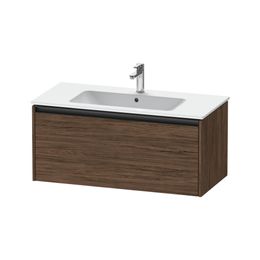 Duravit Waschtischunterschrank Ketho.2 101x48cm, Nussb dkl., 1 Ausz., wandh&auml;ngend (K25064021210000)