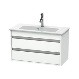 Duravit Waschtischunterschrank Ketho Compact 80x38,5cm, we ma, 2 Schubk., wandh&auml;ngend (KT645301818)