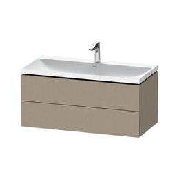 Duravit M&ouml;bel-Set L-Cube 100x48x48cm, m Hahnl., lei, 2 Schub. (LC6952O75750000)