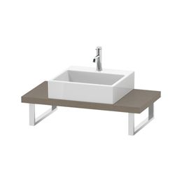 Duravit Konsole Compact L-Cube 80-200x48cm, 1 Ausschn, St&auml;r 4.5cm, lei (LC100C07575)
