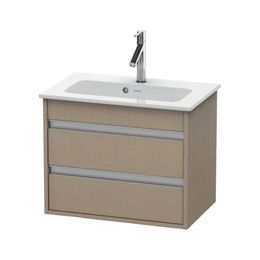 Duravit Waschtischunterschrank Ketho Compact 60x38,5cm, lei, 2 Schubk., wandh&auml;ngend (KT645207575)