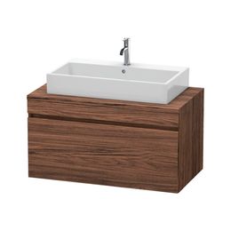 Duravit Waschtischunterschrank DuraStyle 100x54,8cm, Nussb dkl., f Kons, 1 Auszug (DS531402121)