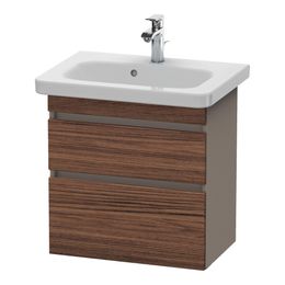 Duravit Waschtischunterschrank Com DuraStyle 58x36,8cm, N dk/b ma, 2 SchKa., wandh&auml;ngend (DS647902143)