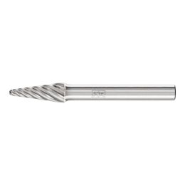 Pferd TOOLS Hartmetall Hochleistungsfr&auml;sstift INOX Rundkegel KEL &Oslash; 08x20mm Schaft-&Oslash; 6 mm f&uuml;r Edelstahl (21124982)