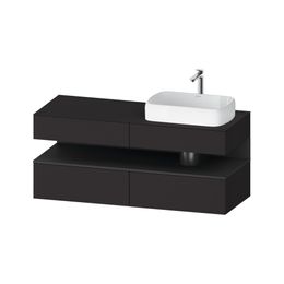 Duravit Waschtischunterschrank Qatego 140x55x60cm, gra m/Gr m, Pl, B r, B (QA4766049800010)