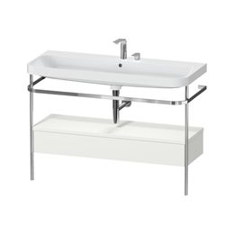 Duravit M&ouml;belwaschtisch-Kombi Happy D.2 Plus 117,5x49cm, m Kons, 1 Lad, 2 HL, No w m (HP4844E39390000)