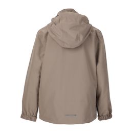 WEATHER REPORT Kinder Outdoorjacke "Borise Jr.", grau, Gr. 152, mehrfarbig, 90% Polyester, 10% Elasthan, Jacken, mit wasserdichter Ausstattung