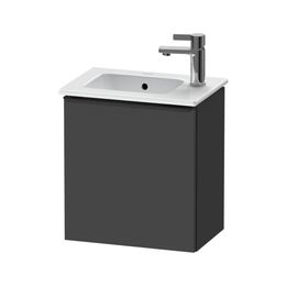 Duravit Waschtischunterschrank D-Neo 41x27,4x44cm, 1 T, An L, sw/Grap ma (DE4259LBD490000)
