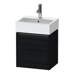 Duravit Waschtischunterschrank Ketho.2 43,4x33,8x44cm, 1 T&uuml;r, wd, An re, Ei sw (K25070R16160000)