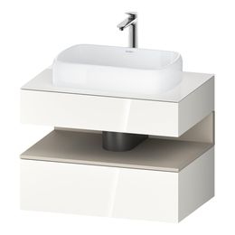 Duravit Waschtischunterschrank Qatego 80x55x60cm, T m/we g, Pl, Nischenb (QA4730083220010)