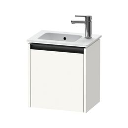 Duravit Waschtischunterschrank Ketho.2 41x29,2x44cm, 1 T&uuml;r, wd, An li, we. matt (K25060L84840000)