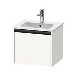 Duravit Waschtischunterschrank Ketho.2 51x42x44cm, 1 Ausz., wandh&auml;ngend, we. matt (K25061084840000)
