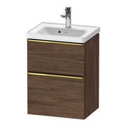 Duravit Waschtischunterschrank D-Neo 48,4x37,2x62,5cm, 1 Kast, g pol/Nu dkl. (DE4350034210000)