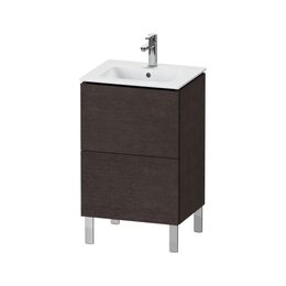 Duravit Waschtischunterschrank L-Cube 52x42,1x70,4cm, 2 AZ, st, Ei dkl. geb. (LC667107272)