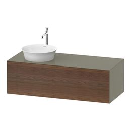 Duravit Waschtischunterschrank White Tulip 130x55cm, 1 AZ, 1 Pl, B l, US N StG hgl (WT4977L77H2)