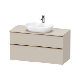 Duravit Waschtischunterschrank D-Neo 120x55cm, b geb/Ta m, 2 SBK, 1 A, 1 Pl (DE4969004910000)