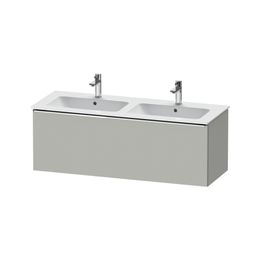 Duravit Waschtischunterschrank D-Neo 128x46,2x44cm, 1 A, wandh&auml;ngend, chr/Beton ma (DE4265010070000)