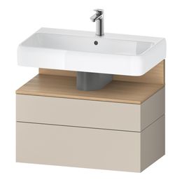 Duravit Waschtischunterschrank Qatego 79x47x59cm, E na/tau m, 1 Kast, m B (QA4394030830010)