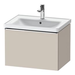 Duravit Waschtischunterschrank D-Neo 63,4x45,2cm, chr/Taup ma, 1 Ausz., wandh&auml;ngend (DE4254010910000)