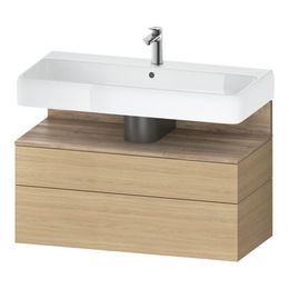Duravit Waschtischunterschrank Qatego 99x47x59cm, E Ma/E N, 1 Kast, m Nischenb (QA4395055300010)