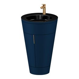 Duravit Waschtischunterschrank c-bonded Set Starck 1 56x86,4x60,5cm, st, G b ge, blau s-matt (S19515O04980010)