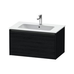 Duravit Waschtischunterschrank Ketho.2 81x48cm, Ei sw, 1 Auszug, wandh&auml;ngend (K25063016160000)
