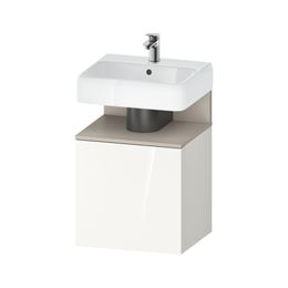 Duravit Waschtischunterschrank Qatego 49x42x64,5cm, 1 T, T re, Tau matt/we hgl (QA4077R91220000)