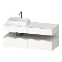 Duravit Waschtischunterschrank Qatego 140x55x60cm, w m/we g, Pl, Beck. li (QA4765084220000)