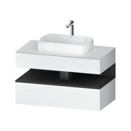 Duravit Waschtischunterschrank Qatego 100x55x60cm, gra m/we m, Pl, 1 Kast (QA4731049180000)