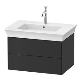 Duravit Waschtischunterschrank o. ES White Tulip 41x68,4x45,8cm, 2 SchKa., graph s-matt (WT4341058580010)